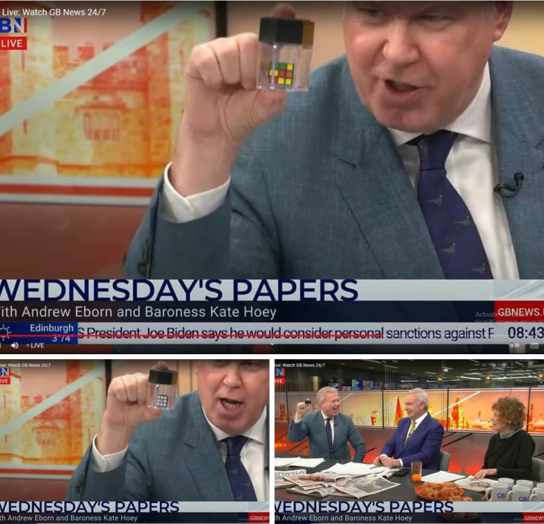 ANDREW EBORN – BREAKS WORLD RECORD FOR RUBIKS CUBE LIVE ON TV – Octopus TV