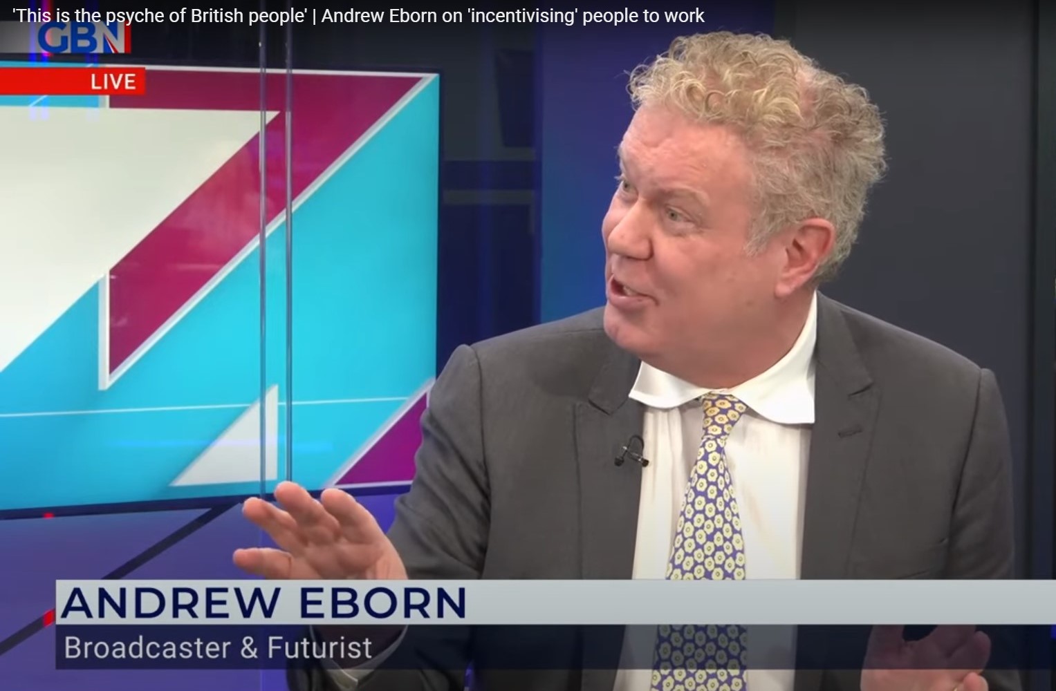 Andrew Eborn questions what is going to ‘incentivise’ people to work ...