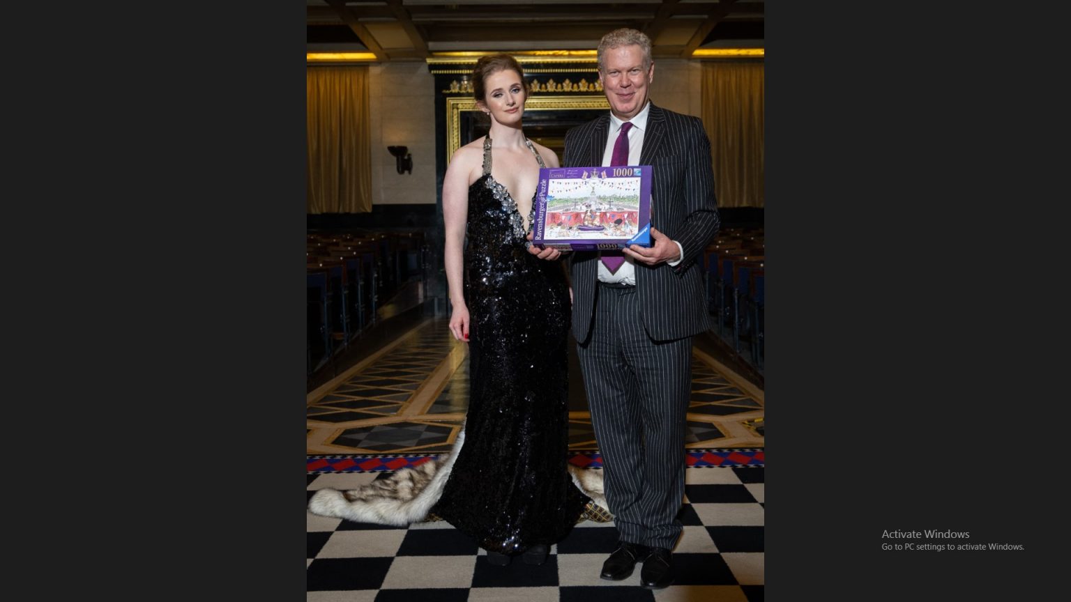 BBC success : Eleanor Tomlinson & Andrew Eborn Coronation Capers ...